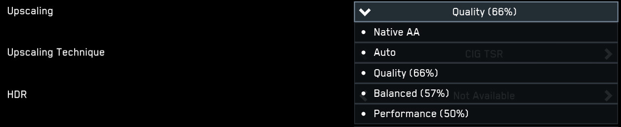Optimizing Graphics Settings – Roberts Space Industries Knowledge Base